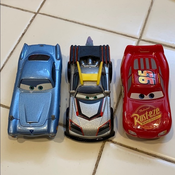 Disney | Toys | Disney Car Toy Set Used For Collection | Poshmark